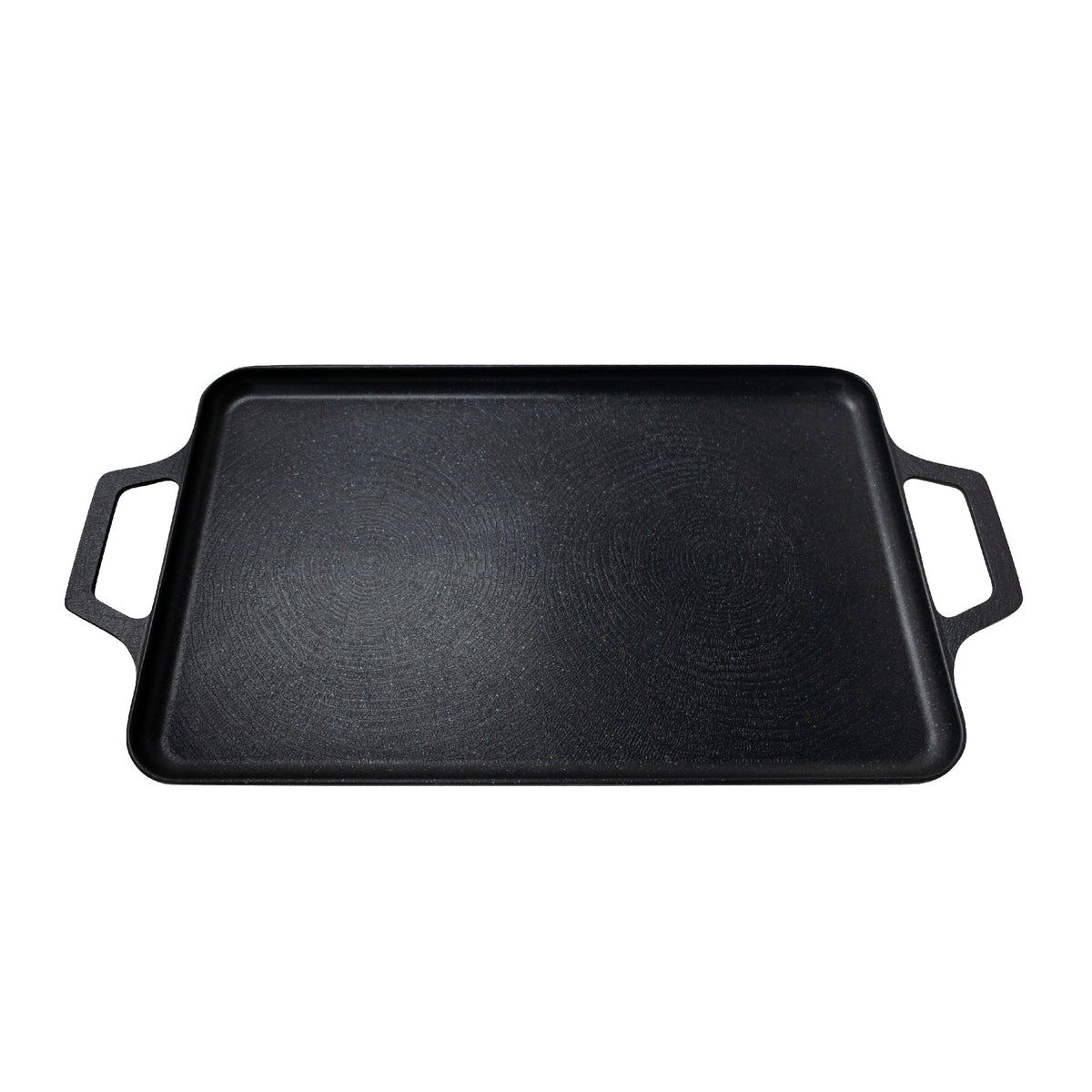 Comal Rectangular de Mármol con Agarradera de Metal — Queen Sense